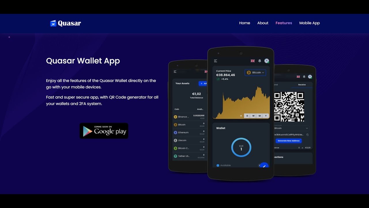 Quasar Wallet - Crypto Multi-Wallet powered by Reflex - YouTube