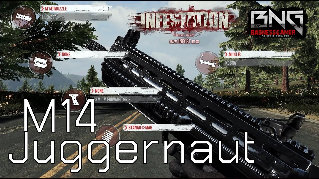 BNG:Infestation Review # m14 juggernaut - YouTube