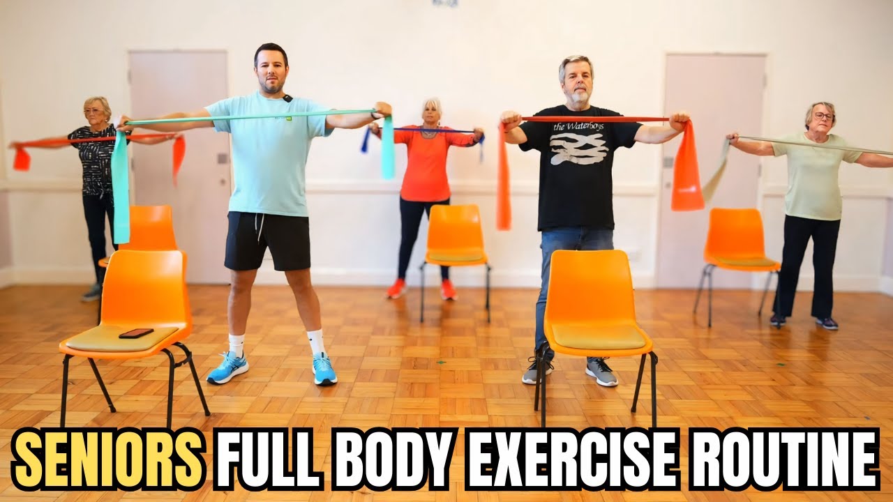 The Best Full Body Home Workout For Seniors - YouTube