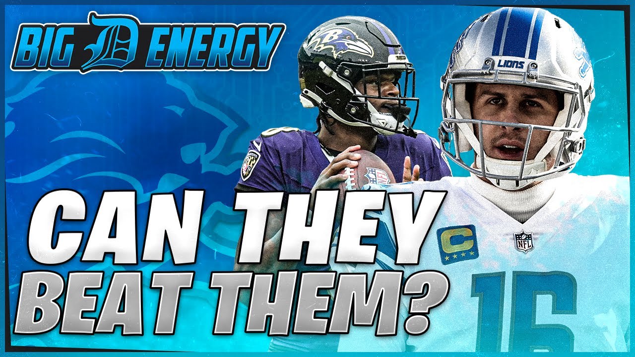 What're the Detroit Lions GAME PLAN for the Baltimore Ravens? - YouTube