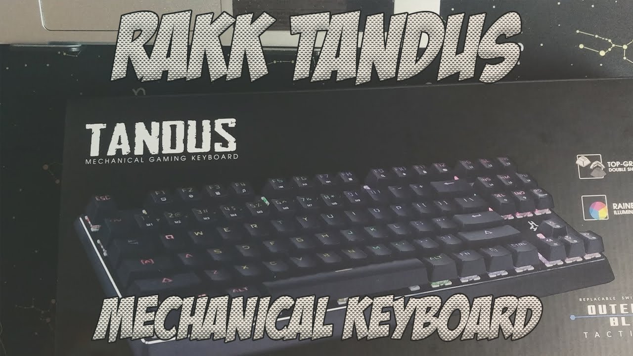 Rakk Tandus TKL Mechanical keyboard [Modding guide] - YouTube