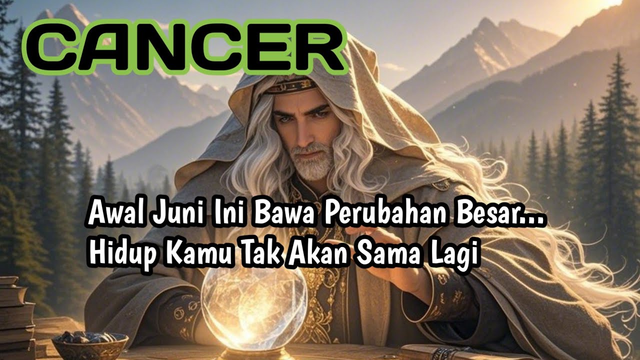 Ramalan Cancer Hari Ini ‼️ Awal Juni Ini Bawa Perubahan Besar Hidup ...
