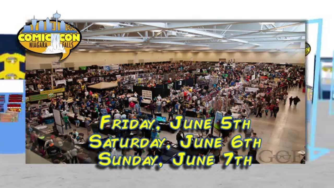 Niagara Falls Comic Con 2015 Showcase Reel - YouTube