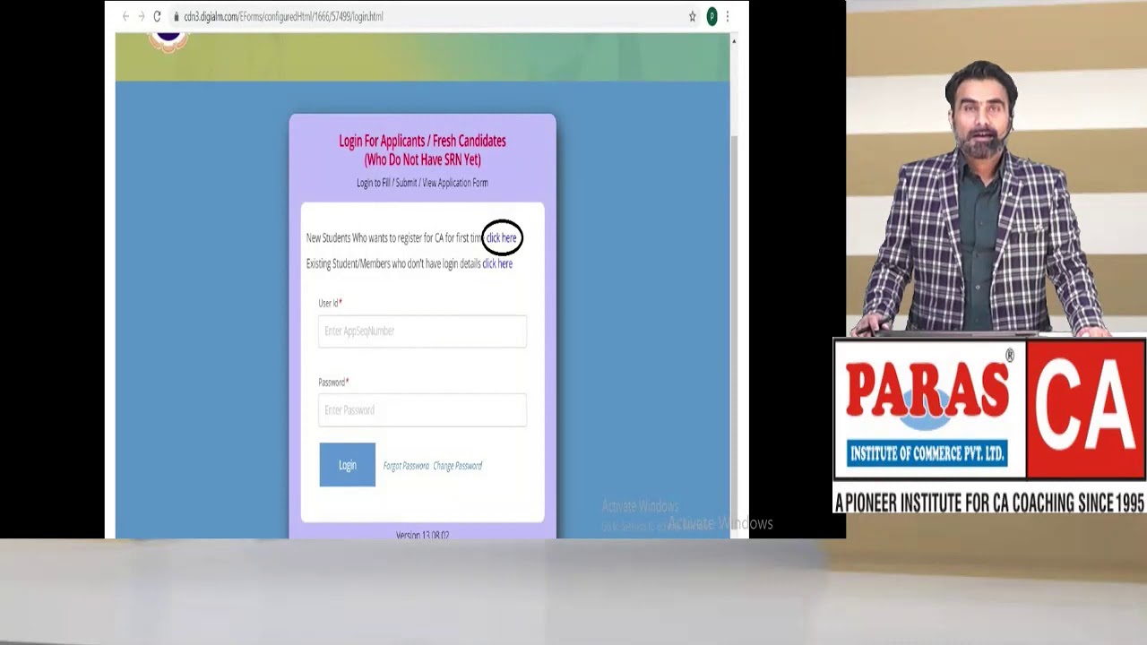 How To Register For CA Foundation I Complete ICAI Registration ...