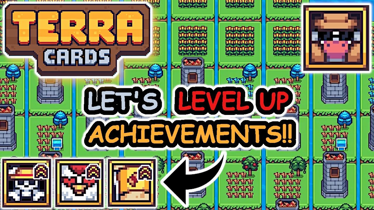 Using BASIC WHEAT to LEVEL UP ACHIEVEMENTS! - Terracards 1.3 - YouTube