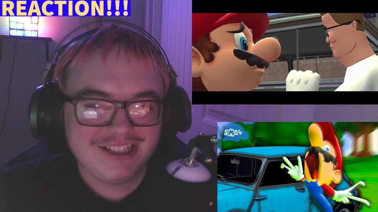 SMG4: Mario Gets His PINGAS Stuck In Car Door REACTION!!! - YouTube
