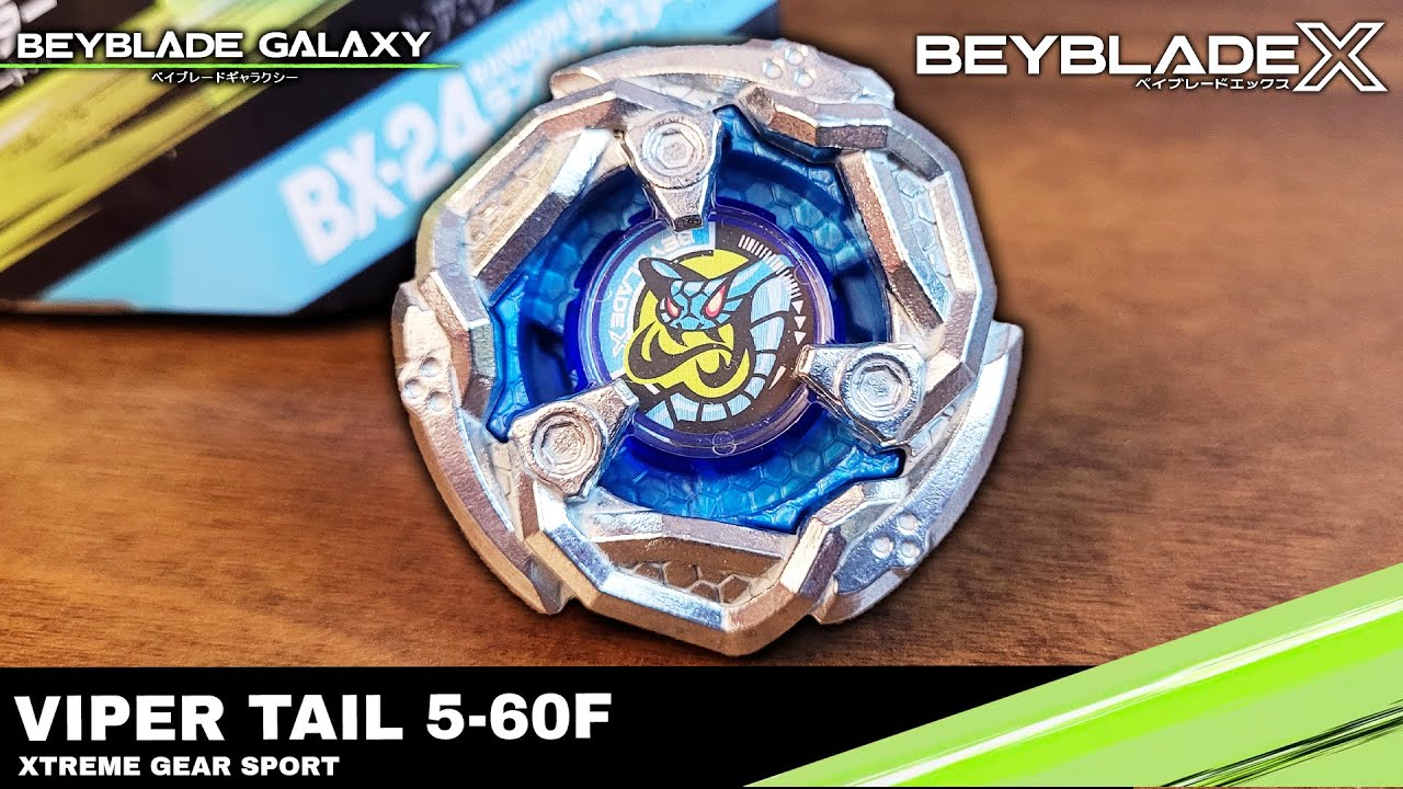 Análise BX-24 04 VIPER TAIL 5-60F - Random Booster Vol. 2 - Beyblade X ...