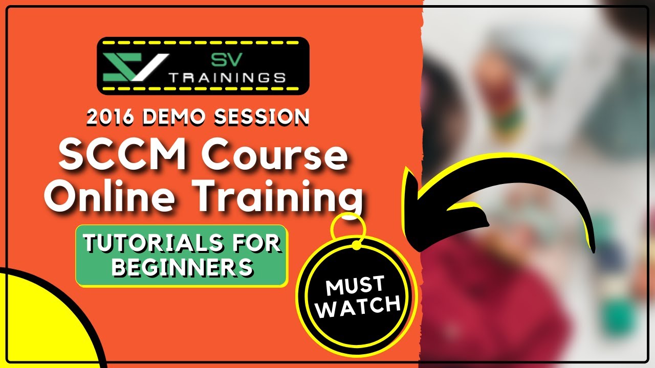SCCM 2016 Online Training Videos | Training For Beginners | SV ...