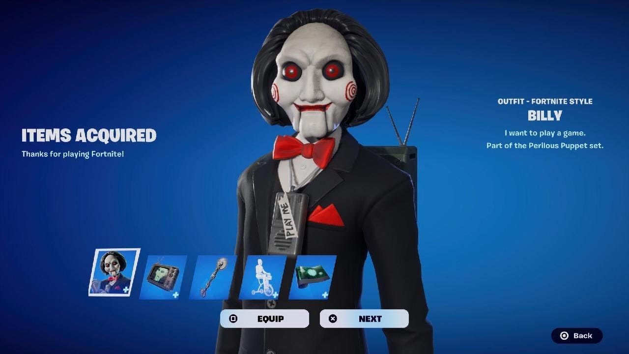 Buying The BILLY Bundle And Much More In Fortnite! - YouTube