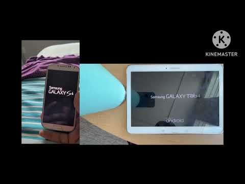 Samsung Galaxy Tab 4 10.1 and Samsung Galaxy S4 startup sound