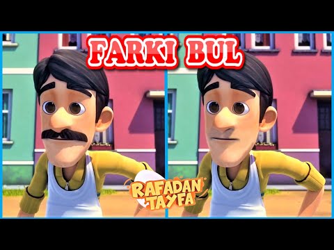 RAFADAN TAYFA Lachgarantie 😁 / Find the Difference Fotorätselspiel ( TRT Kids 2022 )