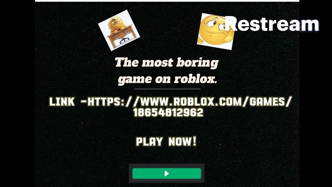 The most boring game on roblox! - YouTube
