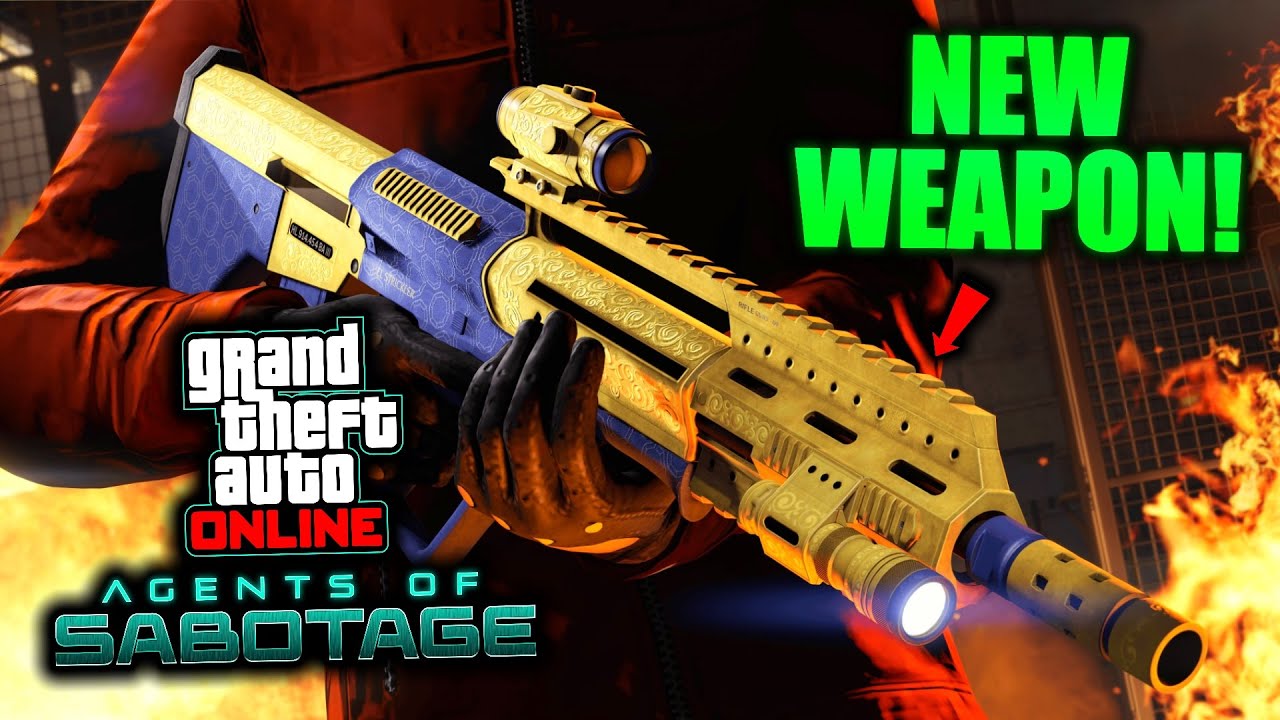 GTA Online NEW "Strickler Military Rifle" Coming in The Agents of ...