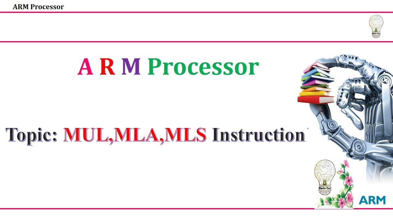 MUL,MLA,MLS Instruction Multiplication 32 bit Result ARM CORTEX M ...