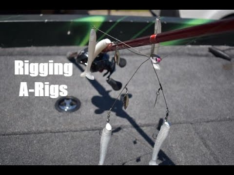 Rigging A-Rigs for FLW Competition and 3 Hook Max States (Flash Mob Jr ...