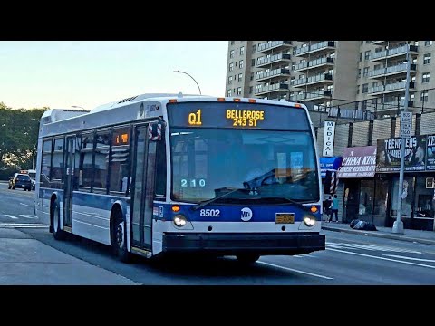 Q1 Bus Announcements To Bellrose-243rd St - YouTube