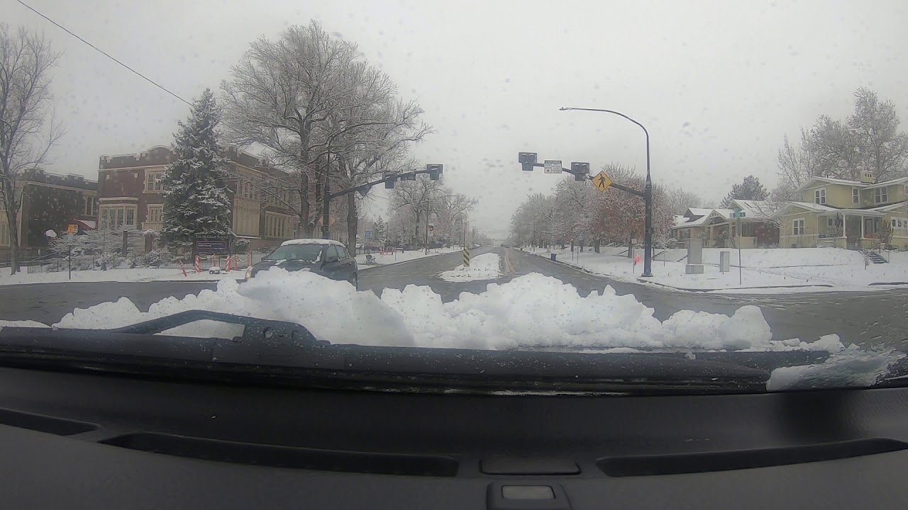Snowy Sunday in Salt Lake City - YouTube