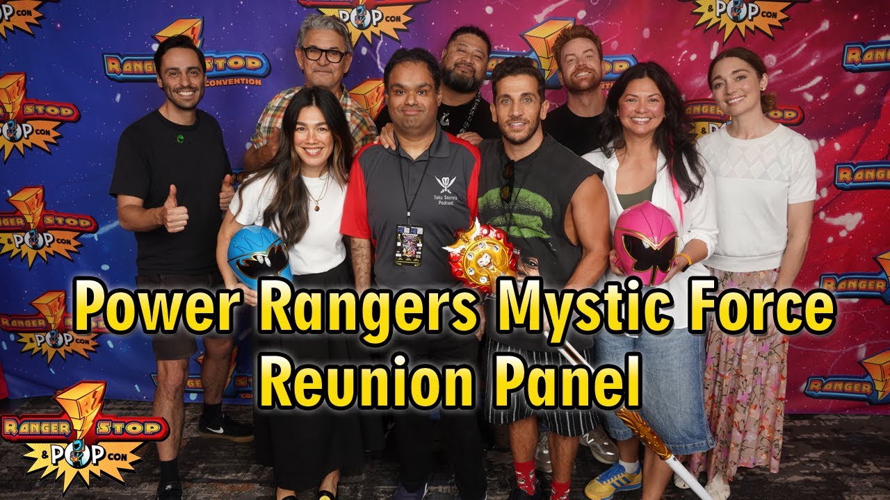 Power Rangers Mystic Force Reunion Panel | Rangerstop & Pop 2025 in ...
