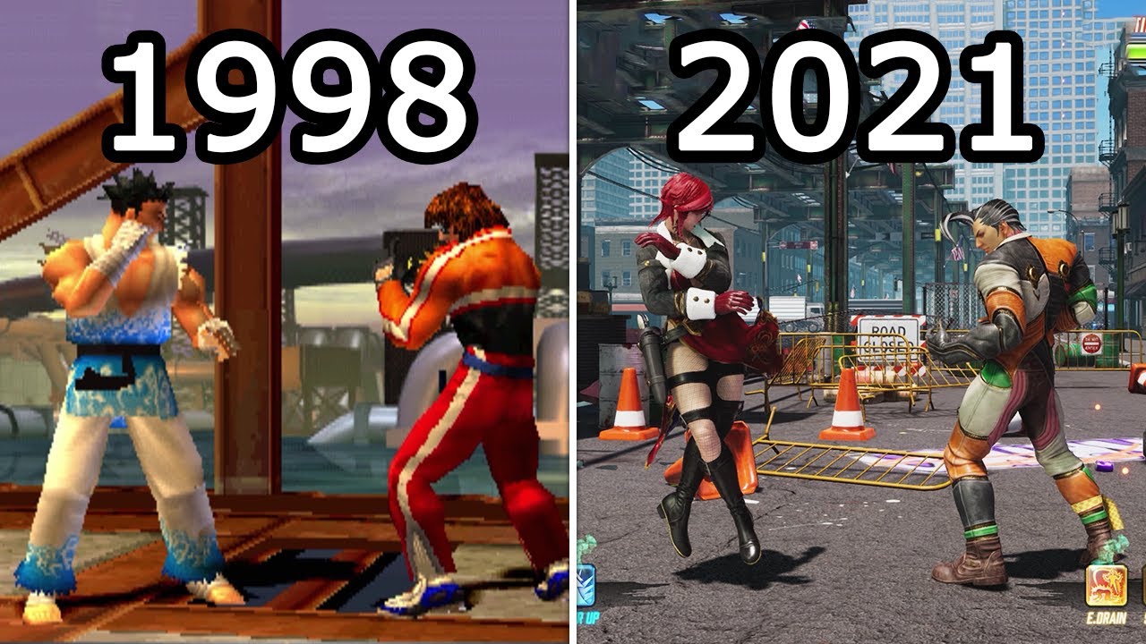 Evolution of Fighting Layer (1998-2021) - YouTube