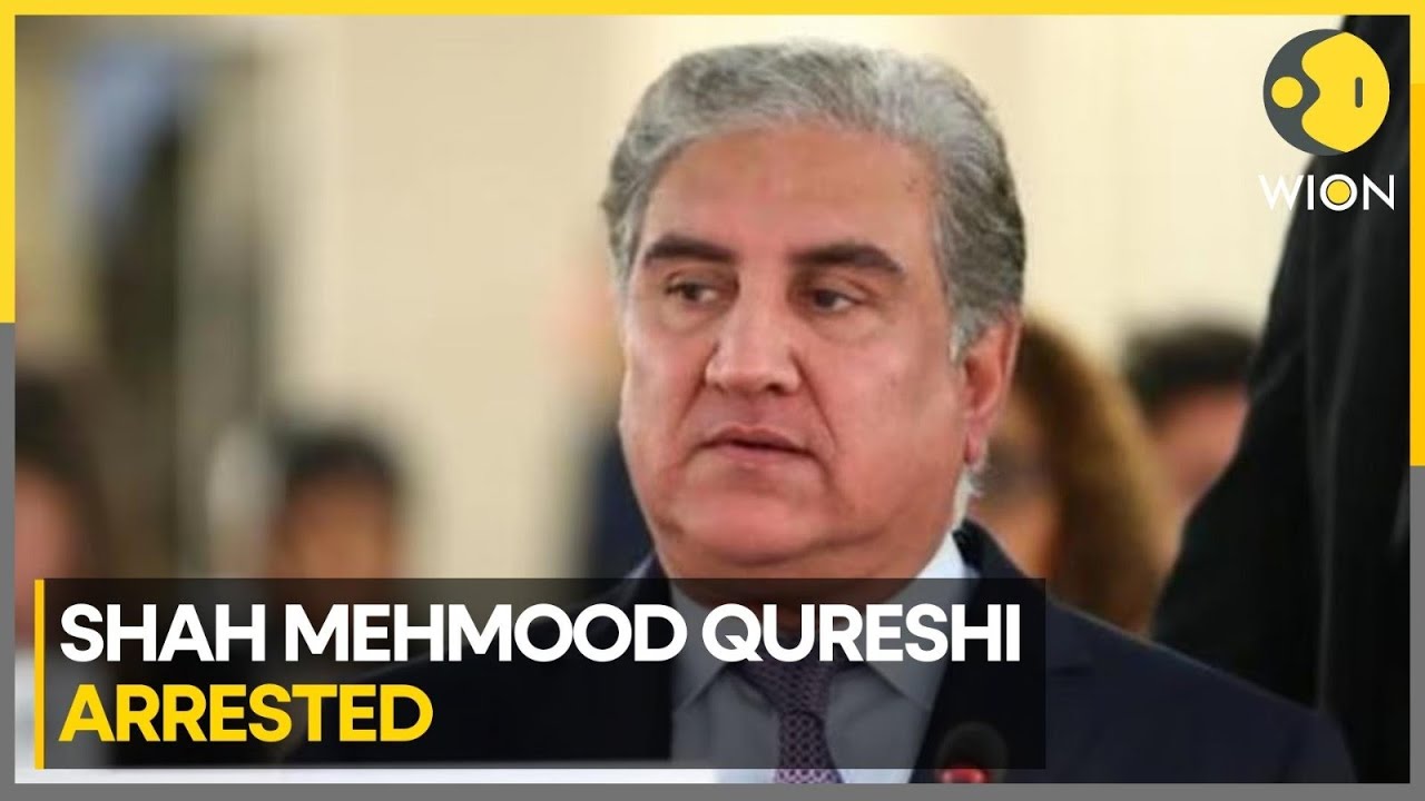 Pakistan ex-foreign minister Shah Mahmood Qureshi arrested | News Alert ...