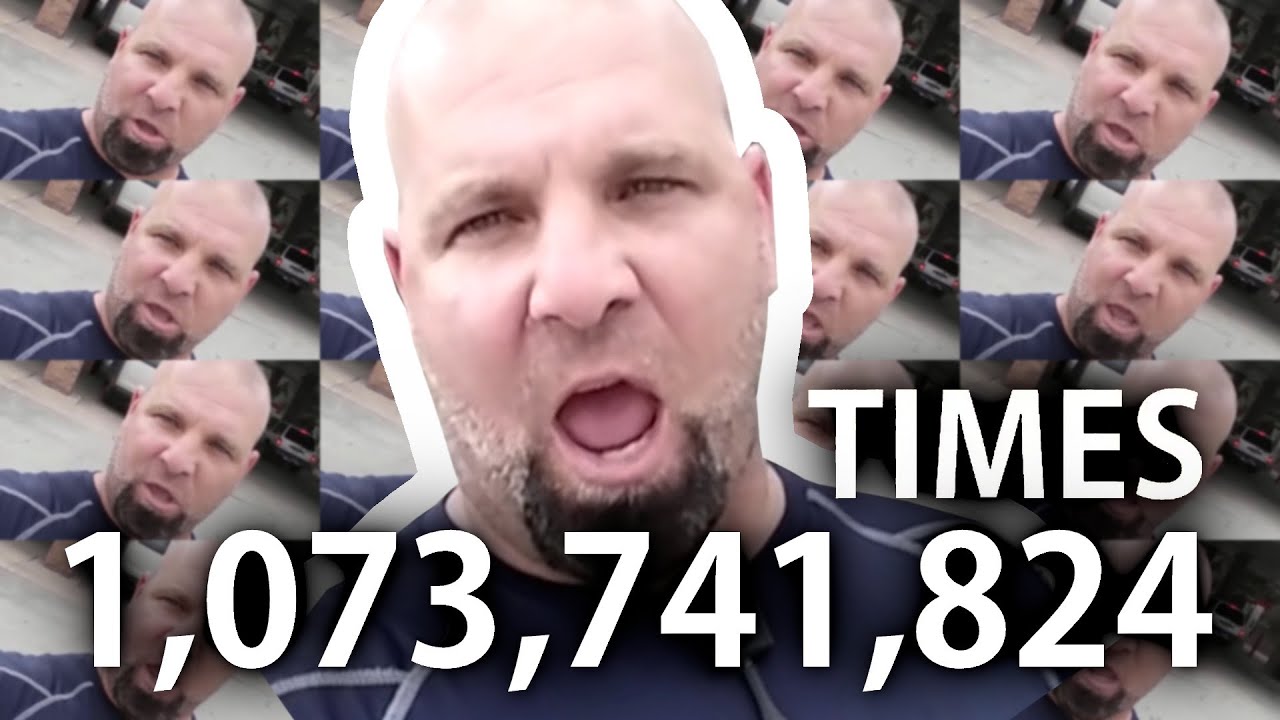 GUNGA GINGA - 1,073,741,824 times | 4k - YouTube