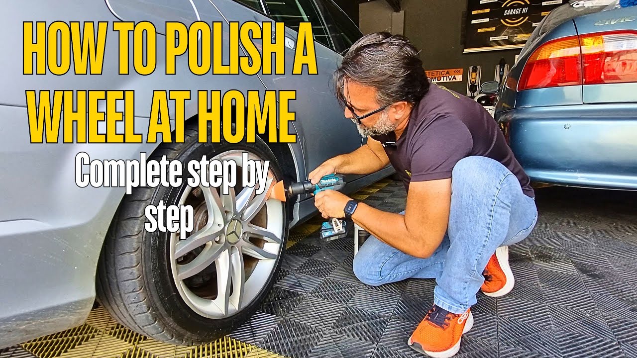 HOW TO POLISH A WHEEL AT HOME - Complete step by step - YouTube