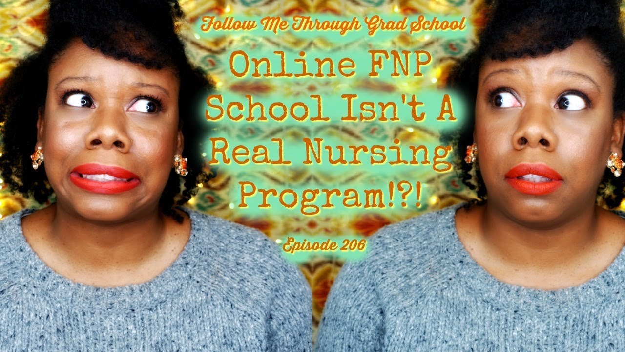 FNP Student Vlog| Online FNP School Isn't A Real Nursing Program!?! # ...