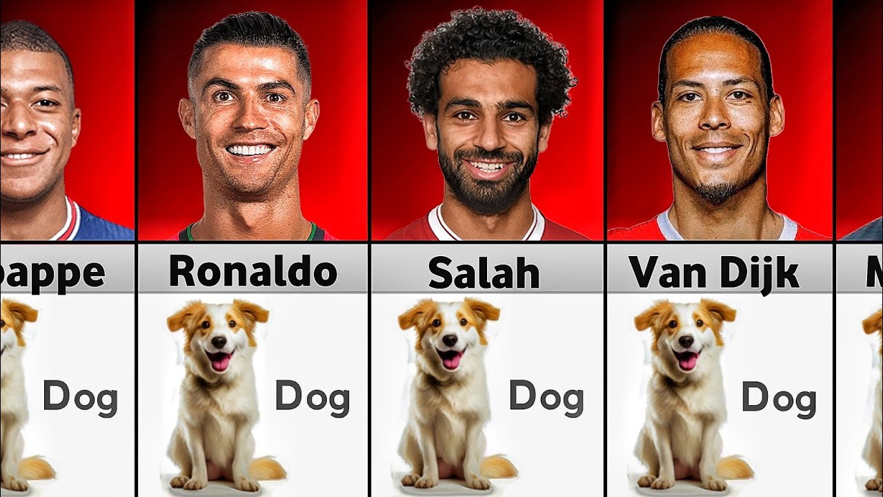 Famous Football Players Whose Favorite Pets Are ONLY Dogs - YouTube