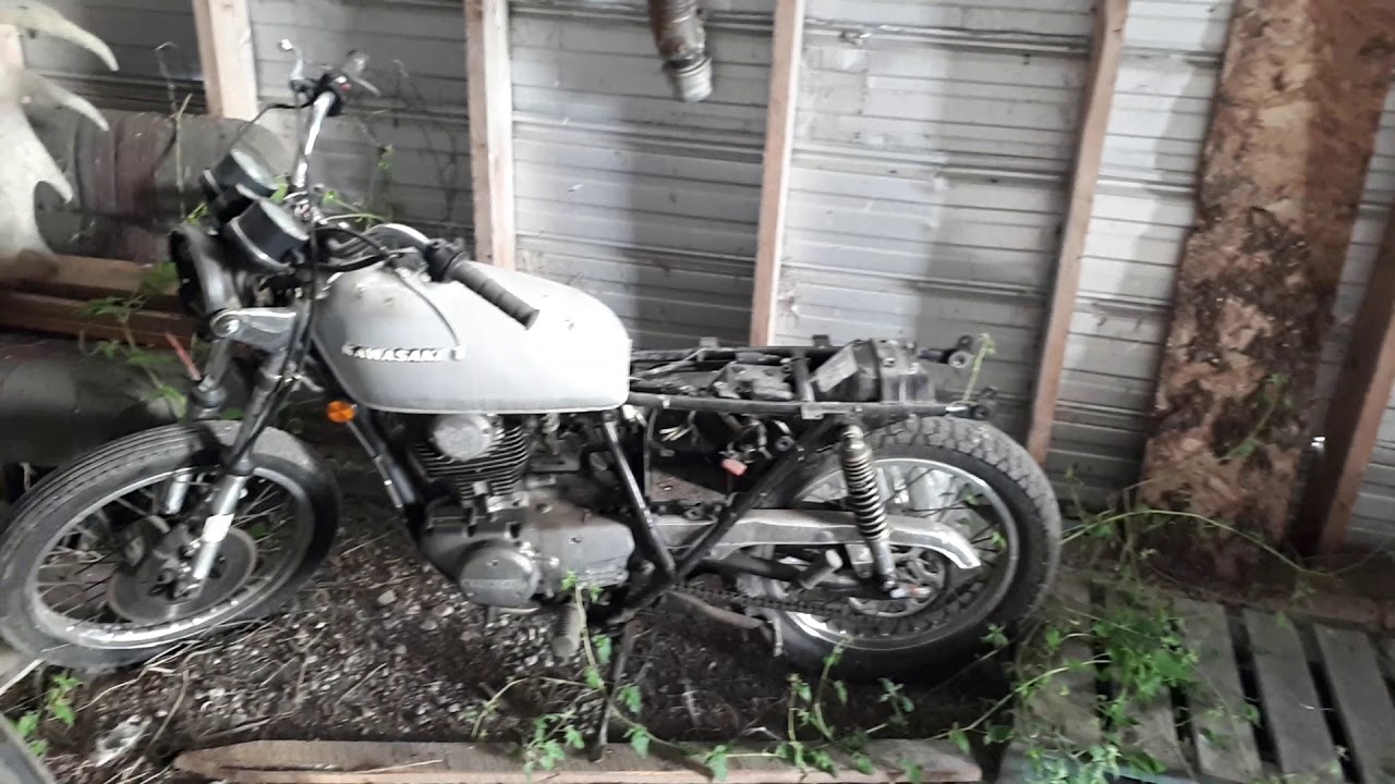 Barn find motorcycle - YouTube