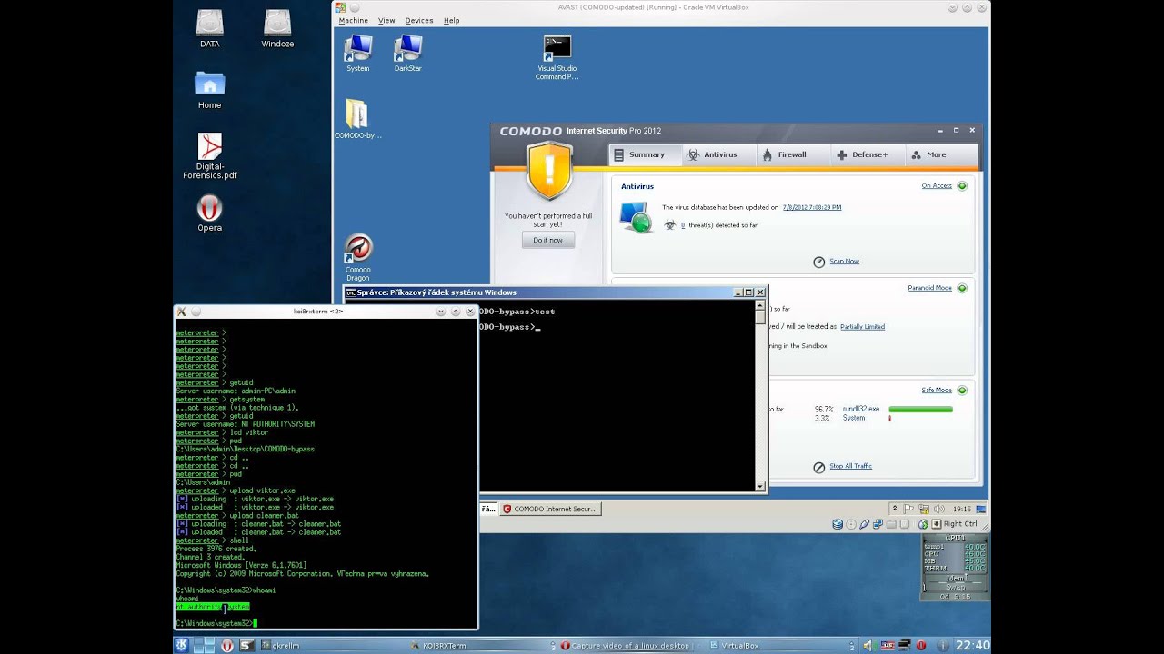 Comodo Internet Security AV & Sandbox bypass - YouTube
