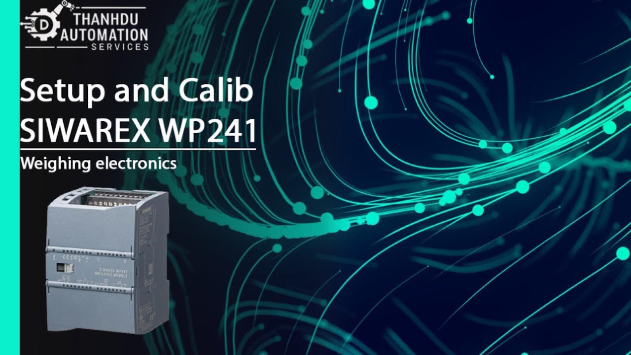 Tutorial Calib SiWarex WP241- Weighing Electronics with Siwatool and ...