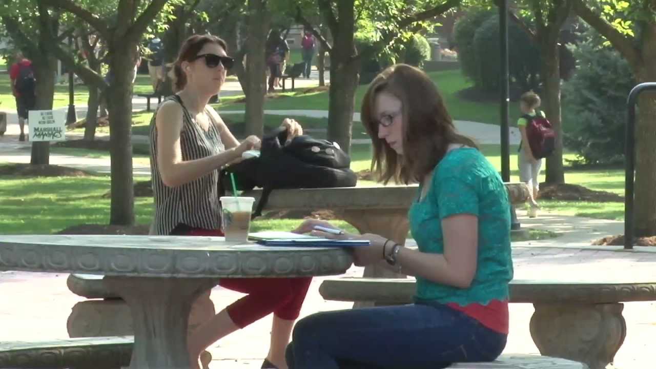 Marshall University: First Day of the 2012 Fall Semester - YouTube