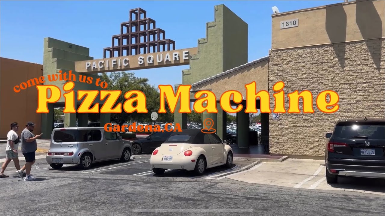 Pizza Machine in Gardena CA📍|come with us🍕 - YouTube