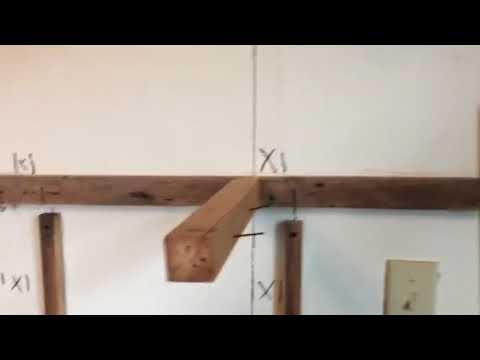 Reloading bench installing T track - YouTube