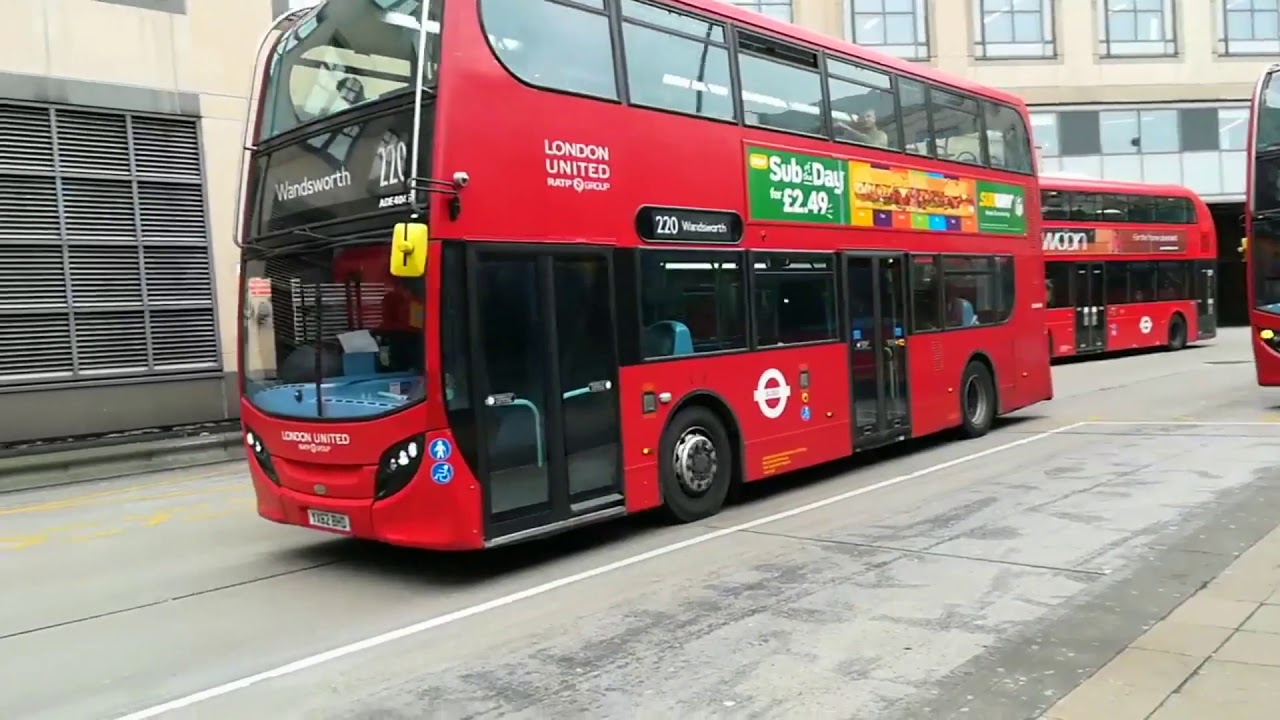 Bus observations at Hammersmith bus station April 2018 - YouTube