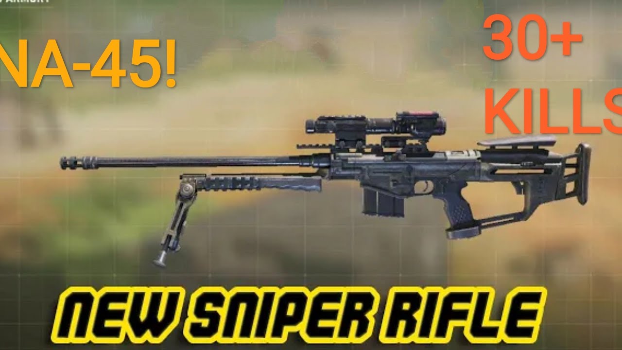 *NEW* NA-45 SNIPER GAMEPLAY IN CALL OF DUTY MOBILE! 30+KILLS - YouTube
