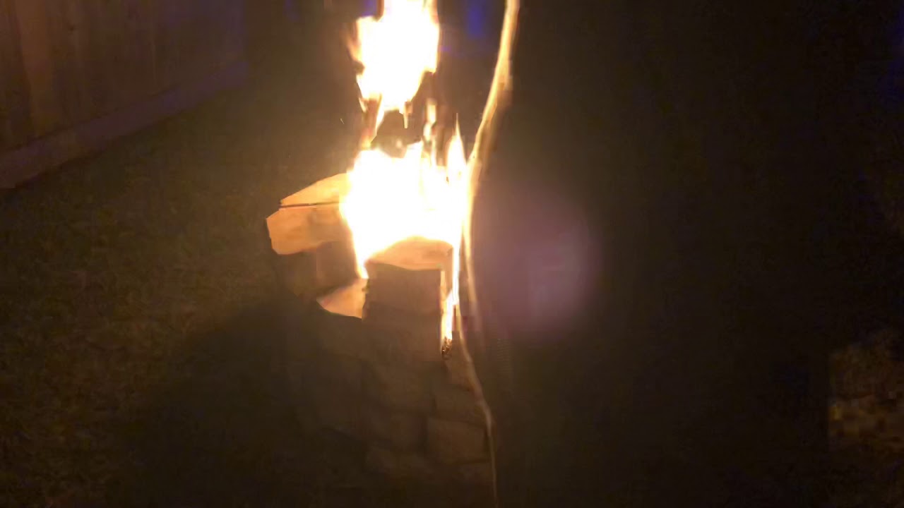Fire Going Out Timelapse - YouTube