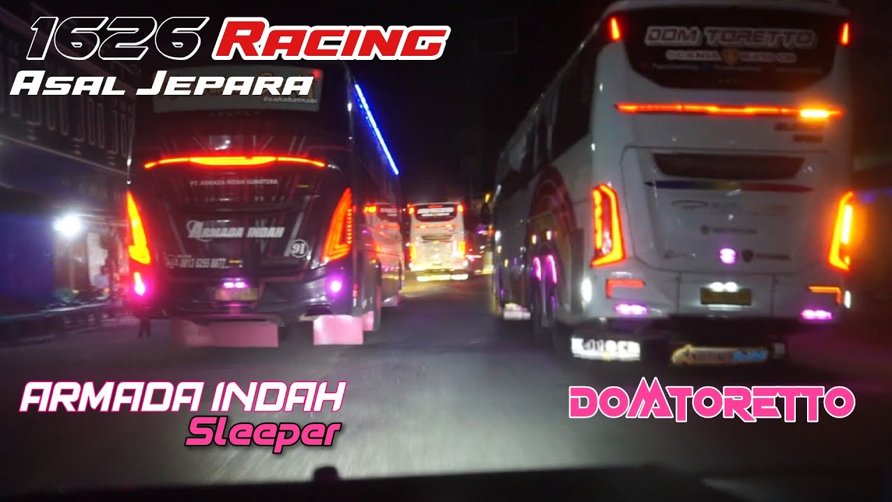 1626 Mesin Bus Oprekan Jawa Balapan di Aceh !! DUEL Perdana ARMADA ...