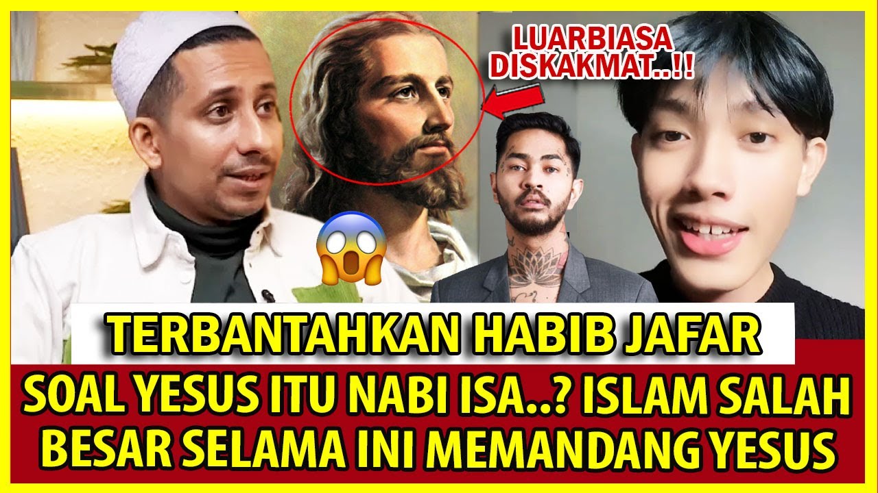 ELIA MYRON SKAKTMAT HABIB JAFAR DAN ONAD TENTANG YESUS ITU NABI ISA...?? - YouTube