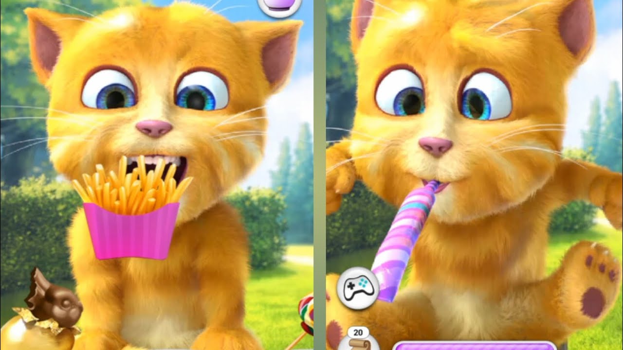 Talking Ginger’s Ice Cream Madness – Funniest Brain Freeze Ever 🍦😂 ...