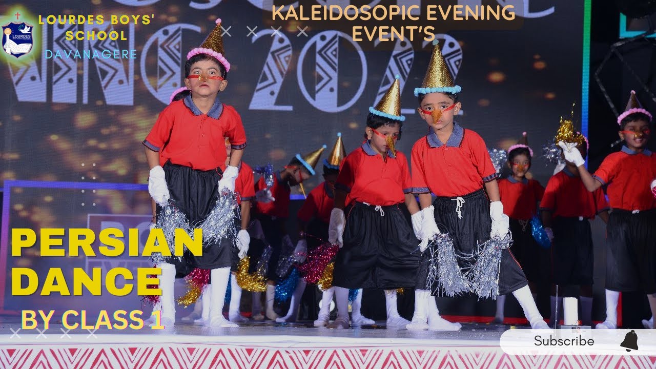 Persian Dance by Class 1 | kaleidoscopic evening | #LBS-DVG - YouTube