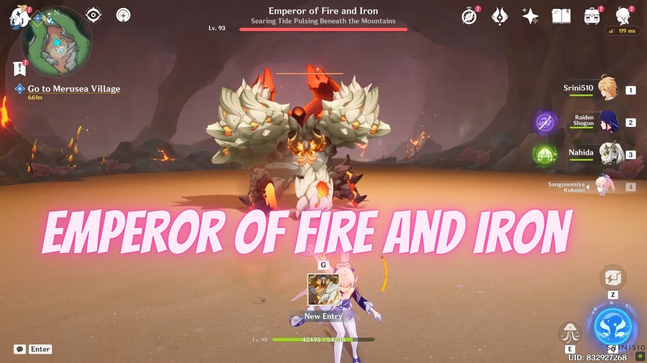 Emperor Of Fire And Iron New Boss Genshin Impact - YouTube