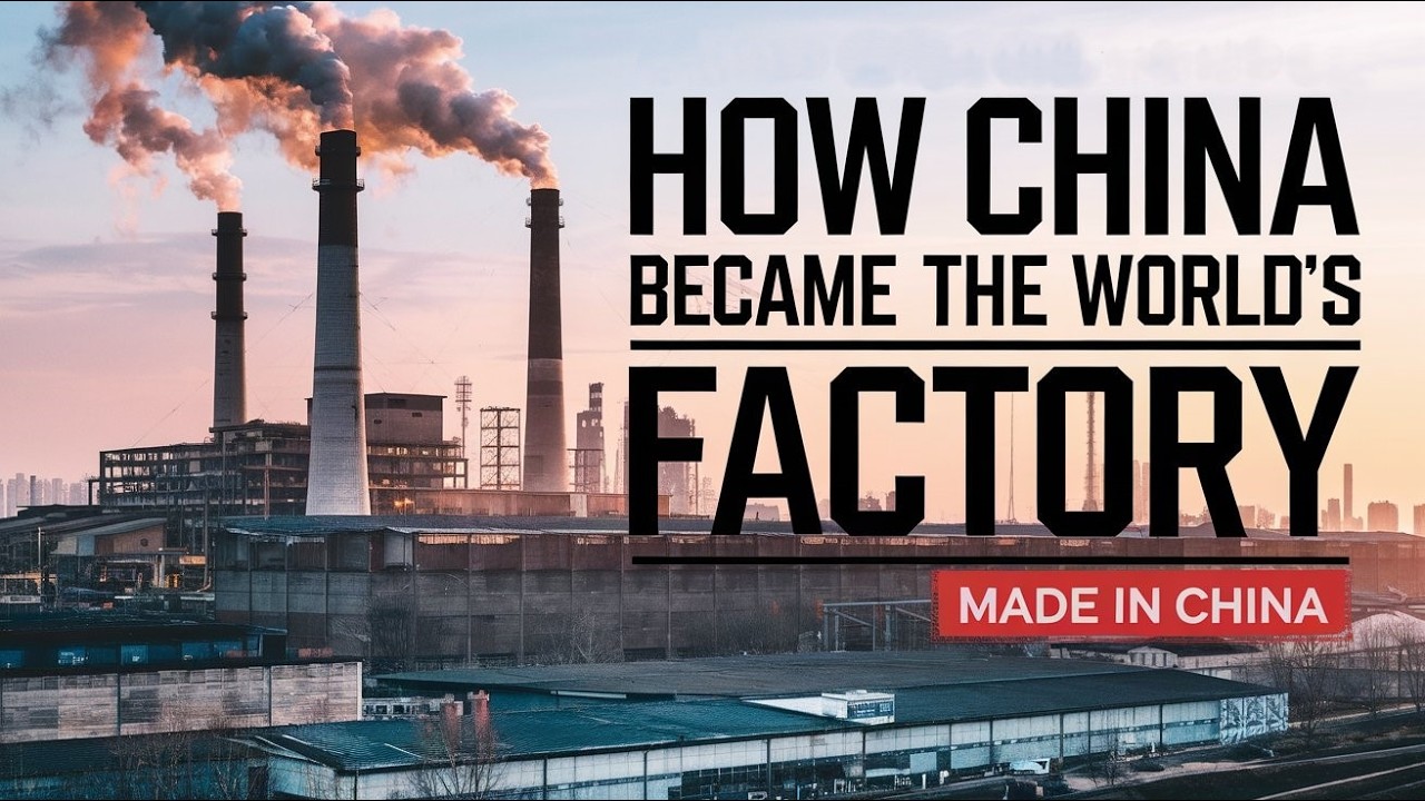 Why China Makes Almost Everything We Use | The World's Factory - YouTube