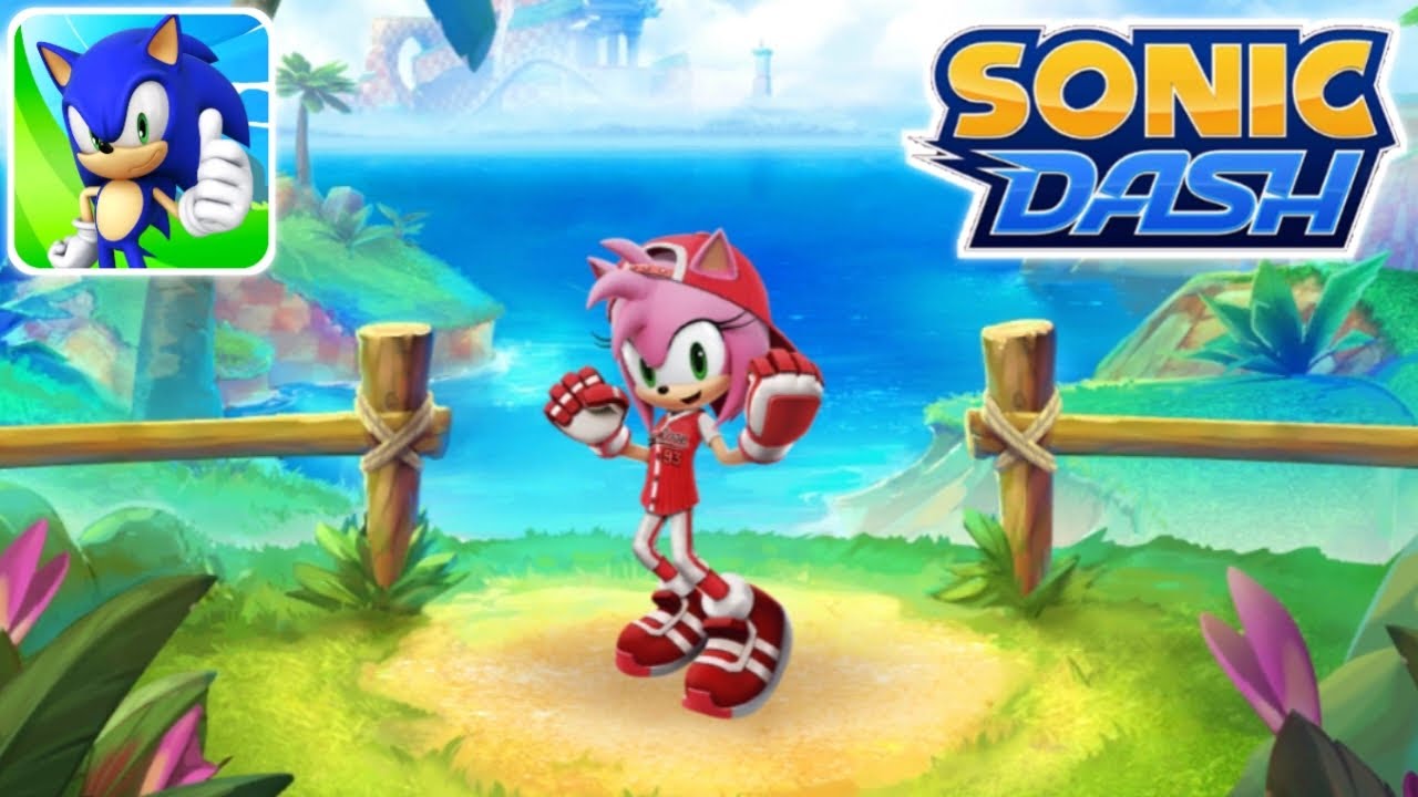 SONIC DASH - ALL-STAR AMY ANDROID GAMEPLAY - YouTube