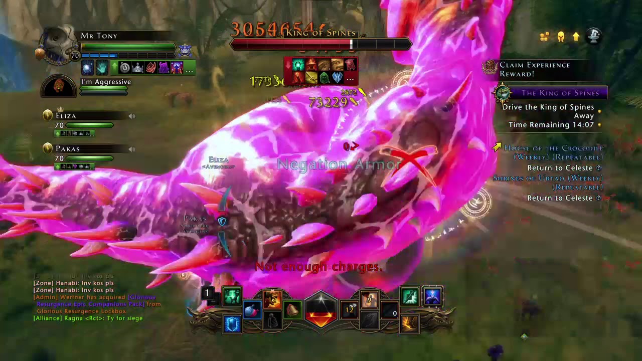 3 Man King Of Spines (Soshenstar River Heroic) - YouTube