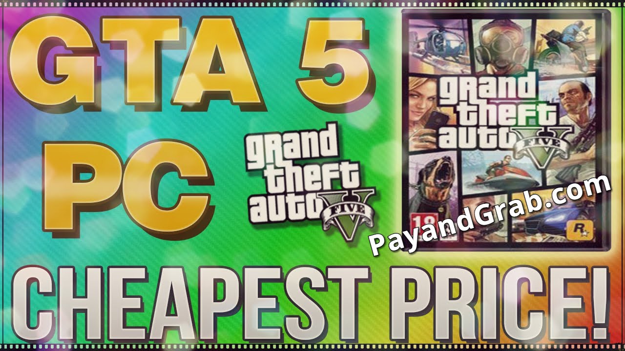 Cheapest site to buy GTA 5 for steam ★ a digital key for GTA V - YouTube