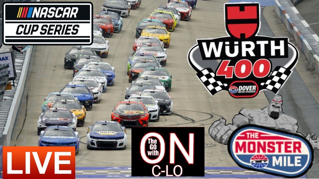 🔴Würth 400 | LIVE NASCAR CUP SERIES | DOVER MOTOR SPEEDWAY | NASCAR ...
