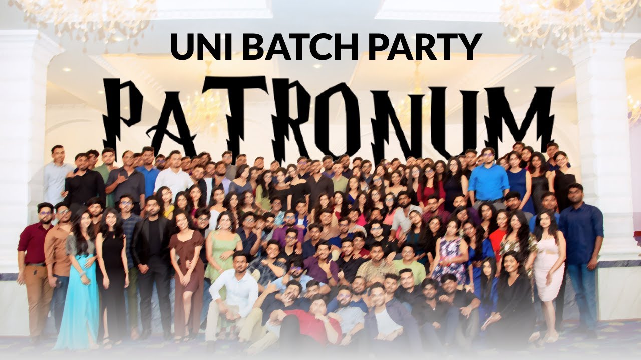 PATRONUM'23 | Uni Batch Party | SLIIT | Vlog 01 - YouTube