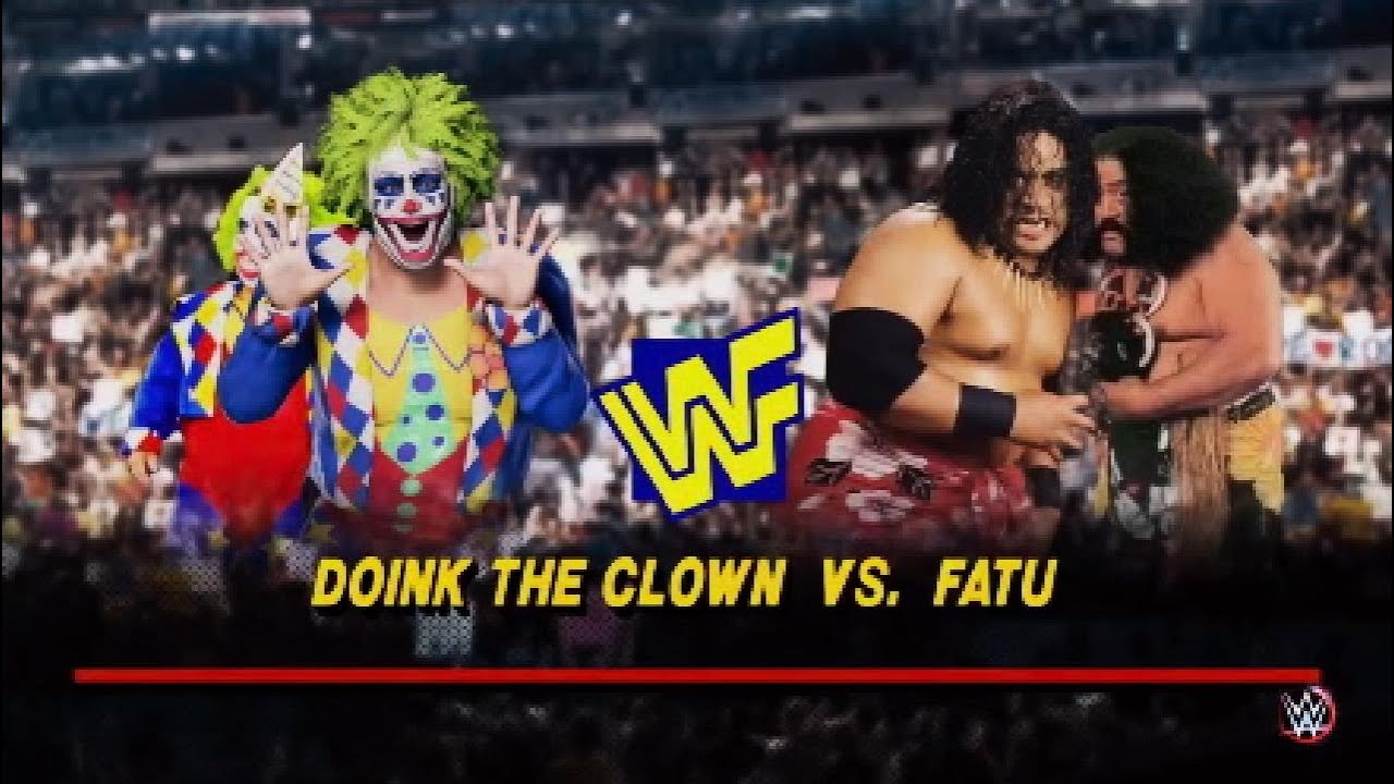 WWF2K23 DOINK vs "HEADSHRINKER" FATU - YouTube
