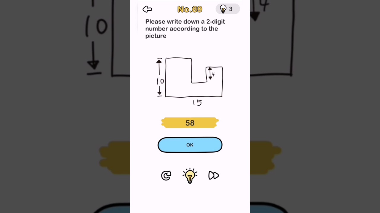 Brain out level 69_ please write a 2_digit number according to the ...